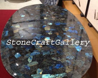 Labradorite Bars & Kitchen Slab Dining Table Top Slab - Etsy