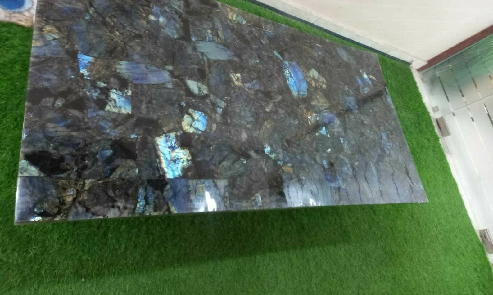 Labradorite Bars & Kitchen Slab Dining Table Top Slab - Etsy