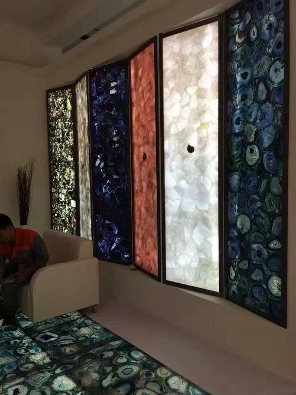 Selenite Table Topselenite Coffee Table Topselenite Center | Etsy