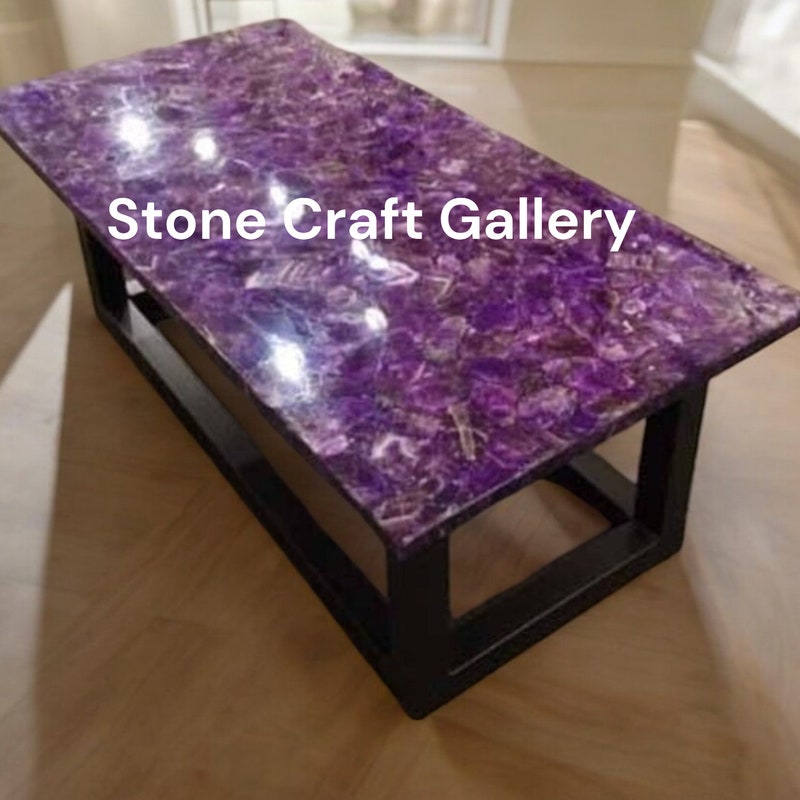 Amethyst Table - Etsy