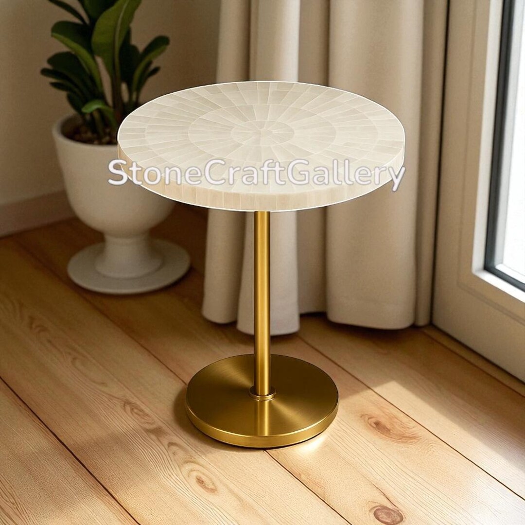 Selenite Sun Burst Table Top, Selenite Coffee Table , Luxury Gem Stone ...