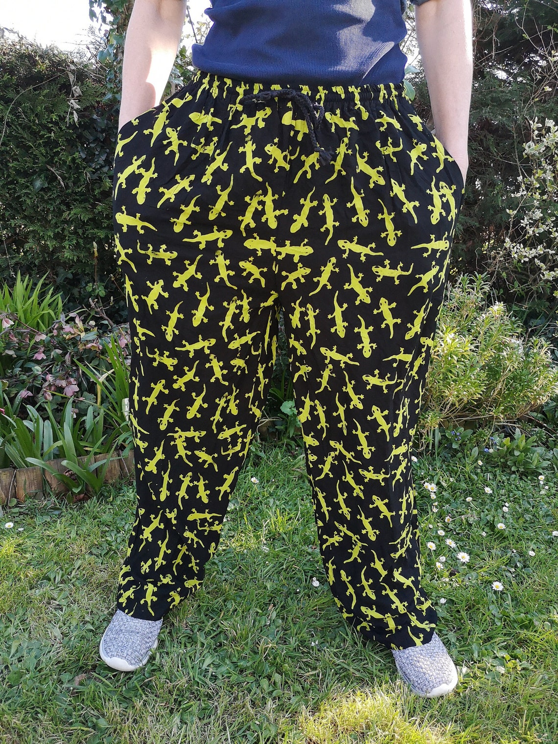 Unisex Lizard Gecko Salamander Trousers Pants Cool Light Rayon - Etsy UK