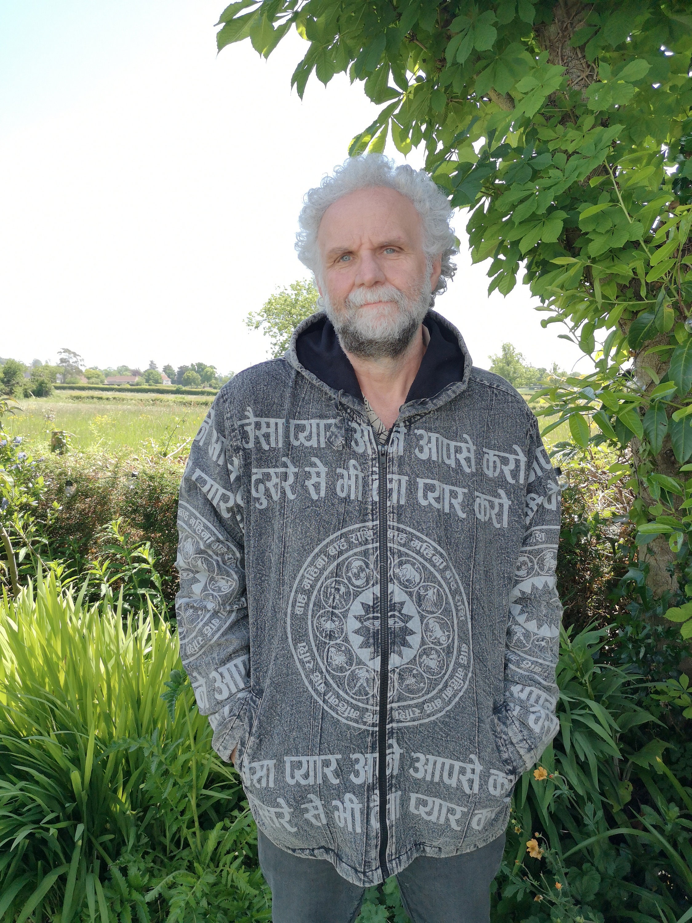 Zodiac Fleece Lined Jacket, Astrology Celestial Starsign Jacket, Hindi ...