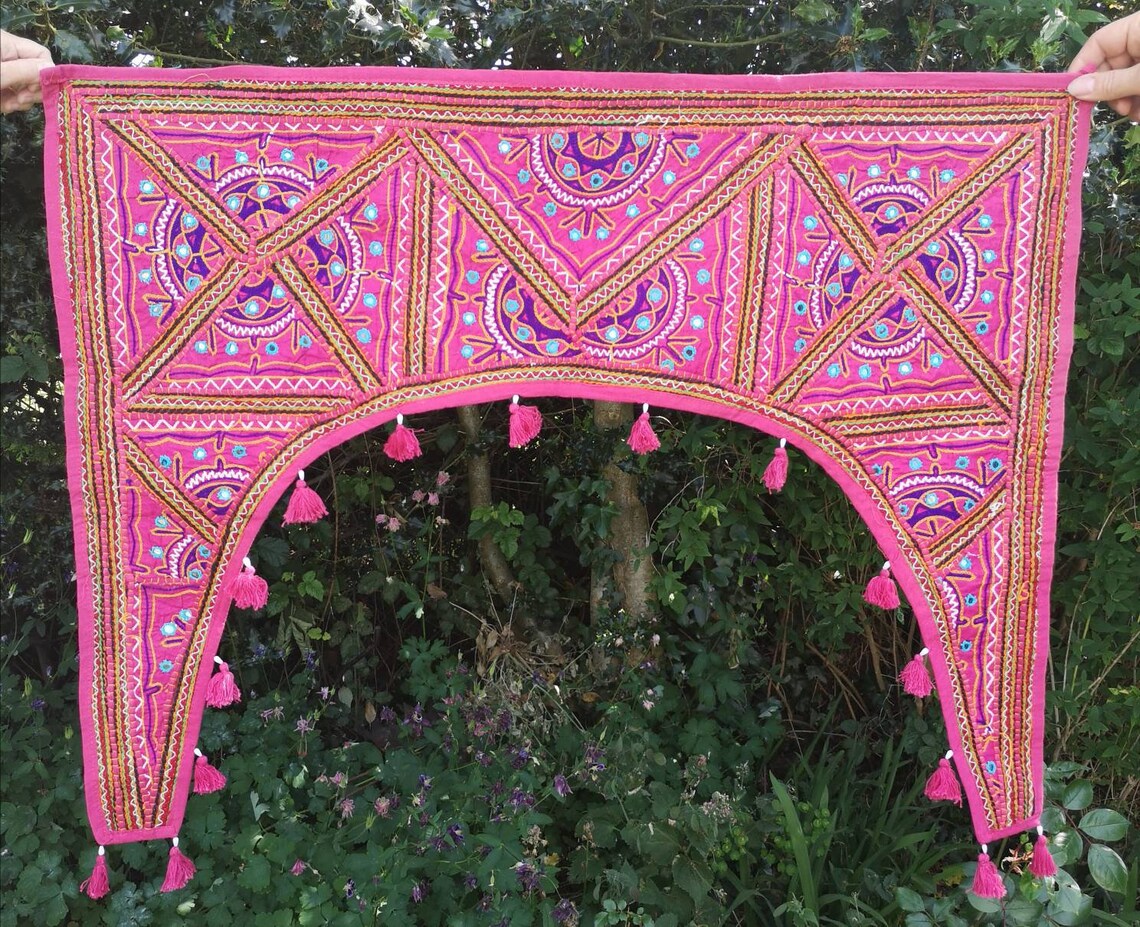 Indian Handmade Toran Colourful Wall Hanging Door Decor | Etsy