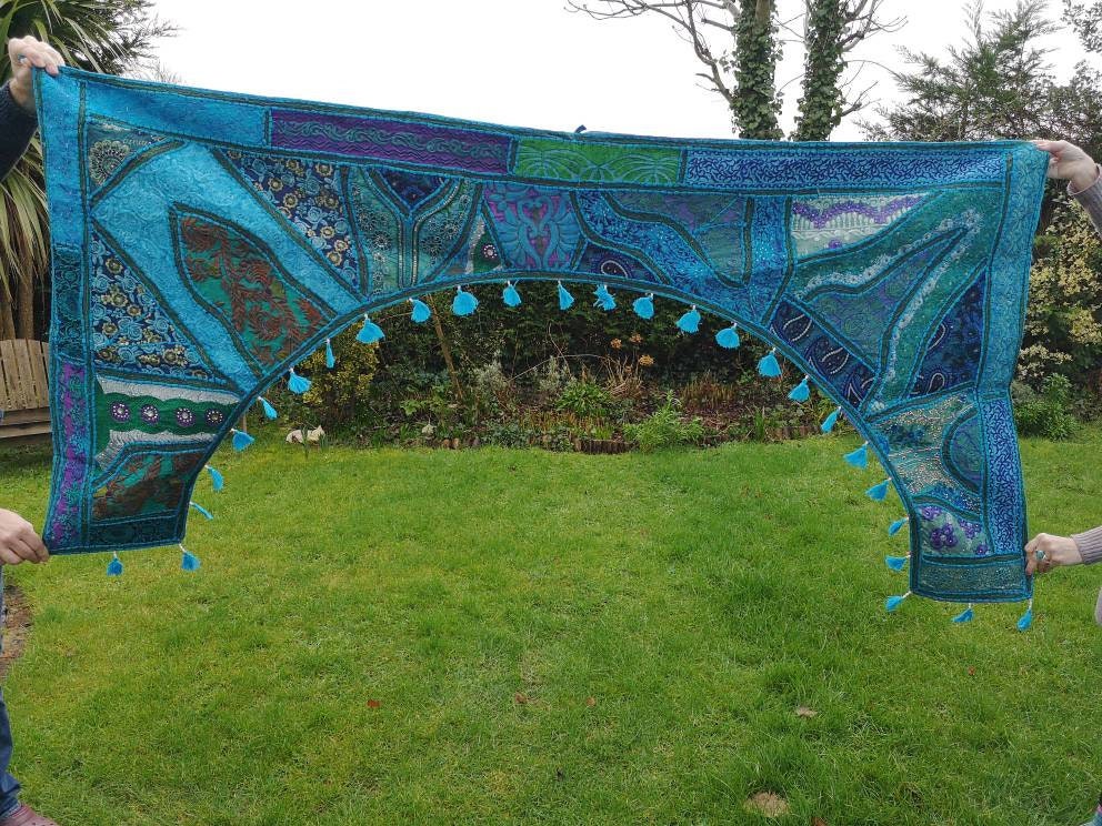 Indian Handmade Large Size Toran Colourful Wall Hanging Gate | Etsy
