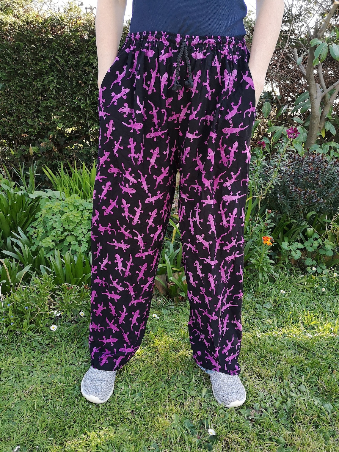 Unisex Lizard Gecko Salamander Trousers Pants Cool Light Rayon - Etsy UK