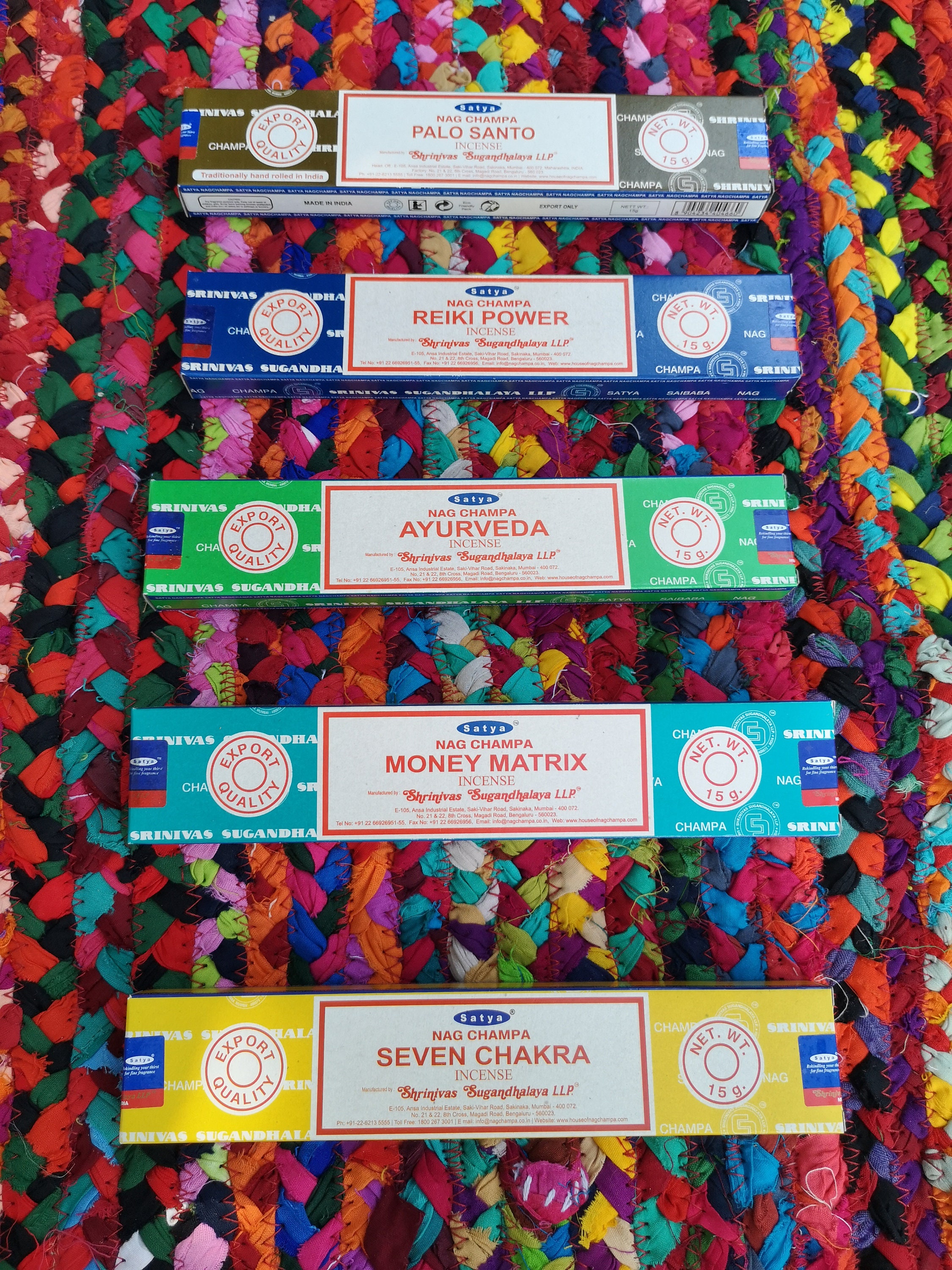 Satya Incense Sticks Sai Baba Joss Sticks Nag Champa | Etsy