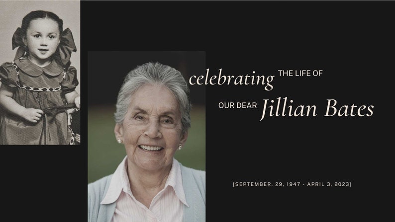 Celebration of Life Montage - Etsy
