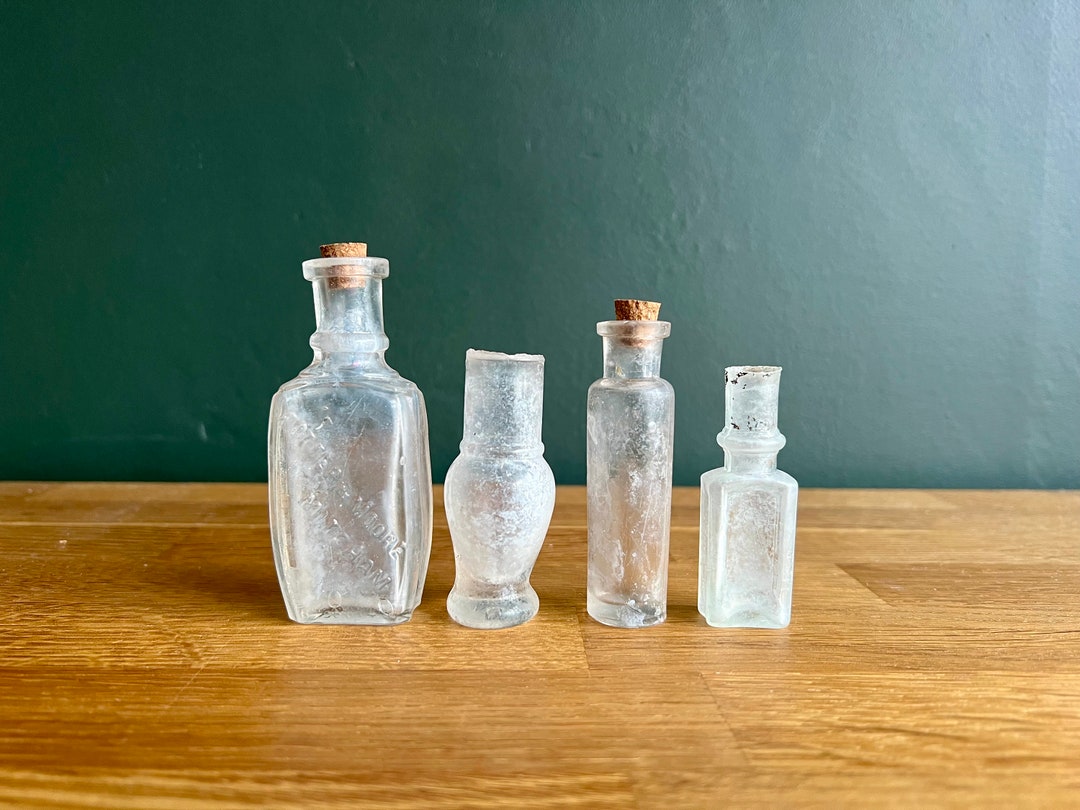 Antique potter & Moore Perfume Bottle and Three Other Teeny-tiny, Early ...