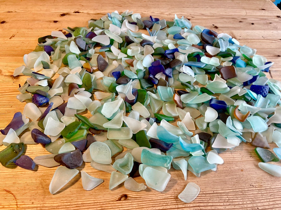 A Pouch of Sea Glass Goodness - Etsy