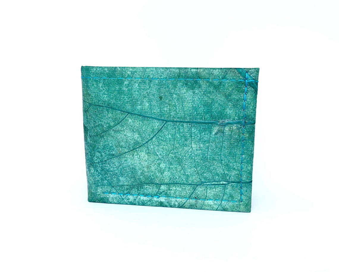 Handmade Leaf Leather Wallet and Cards Holder for Men - Etsy