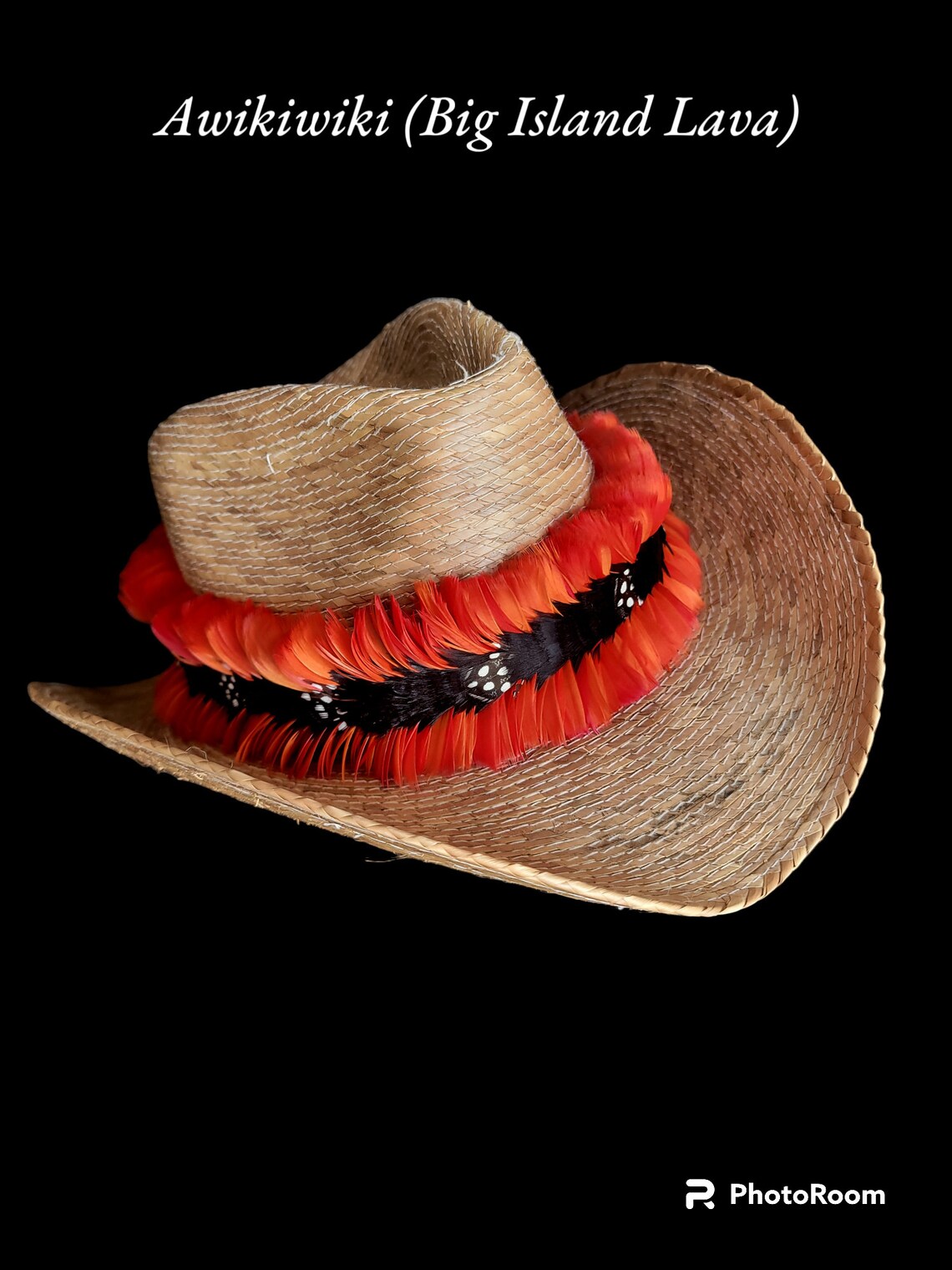 Feather Lei - Awikiwiki (big Island Lava Colors), "master Quality" per ...