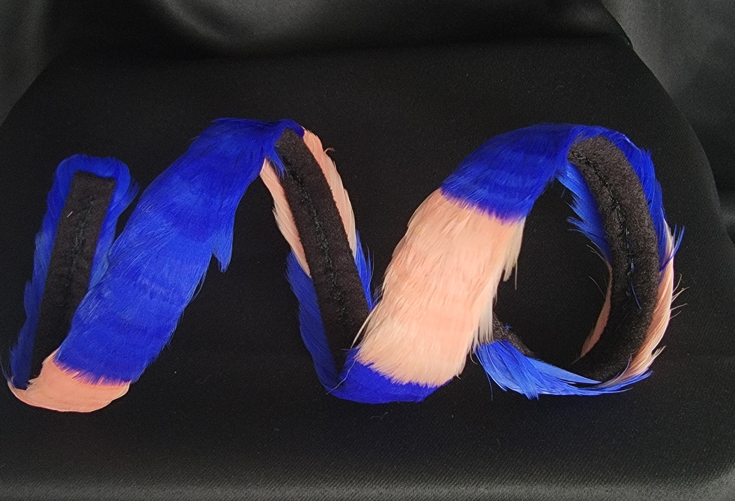 Blue Bird Humupapa hawaiian Feather Hatband 25 X - Etsy