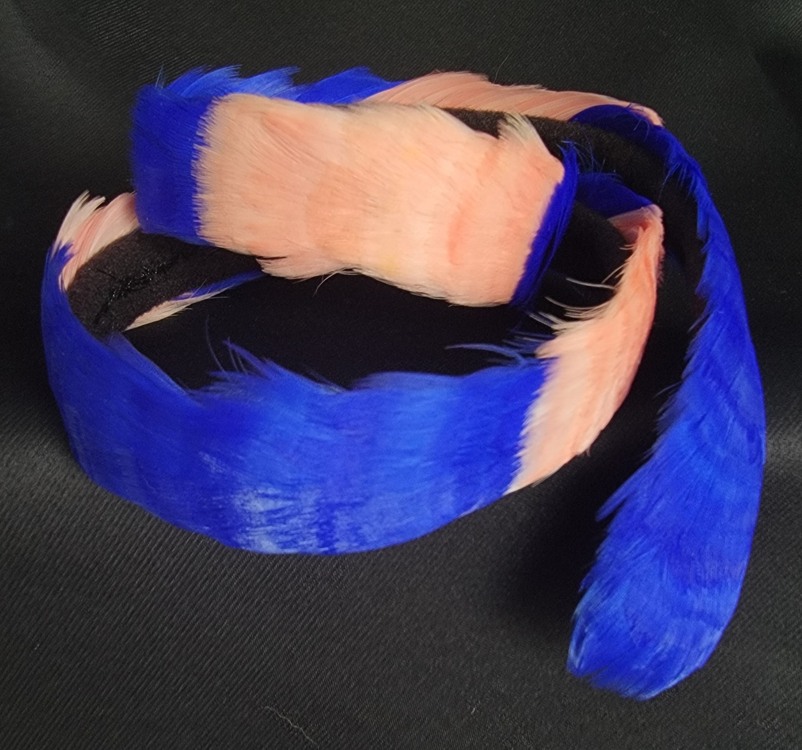 Blue Bird Humupapa hawaiian Feather Hatband 25 X - Etsy