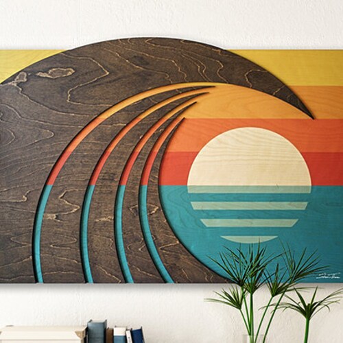 HOKUA 3D Wood Sculpture - Etsy