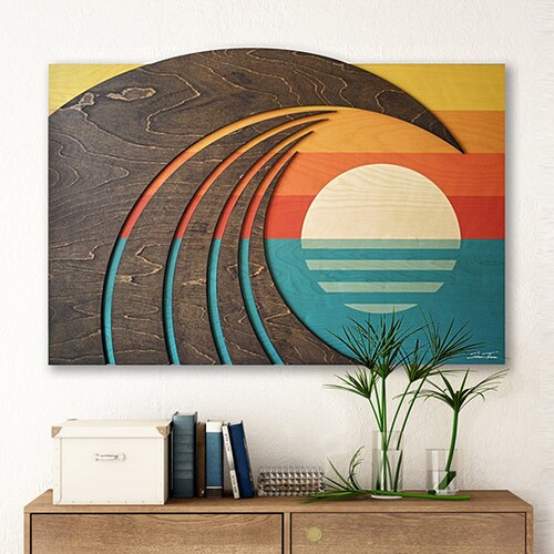 HOKUA 3D Wood Sculpture - Etsy