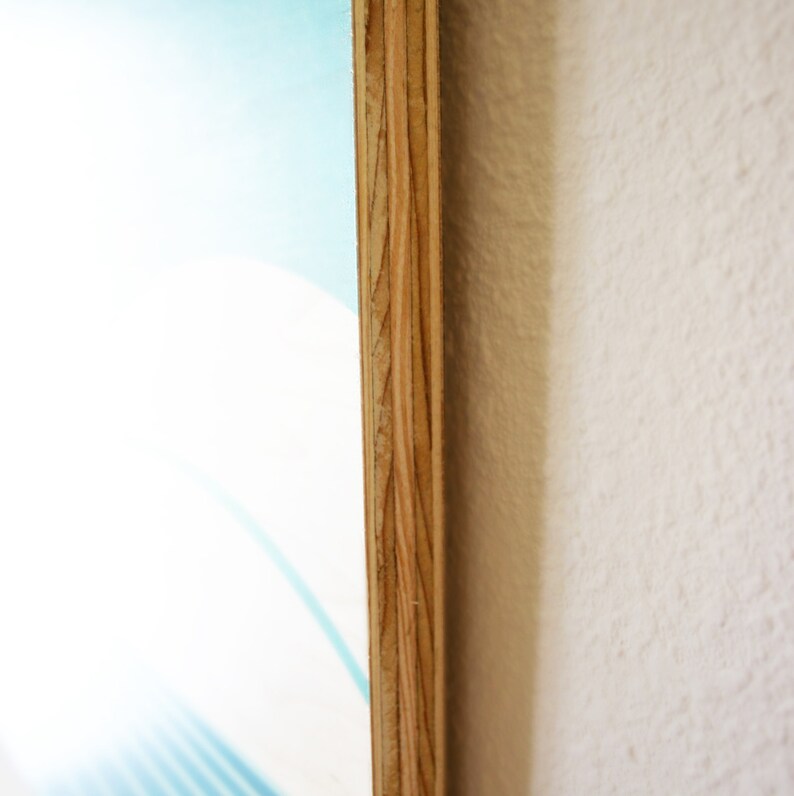 THE QUIVER Wood Prints Surf Art Wall Art Beach Decor - Etsy