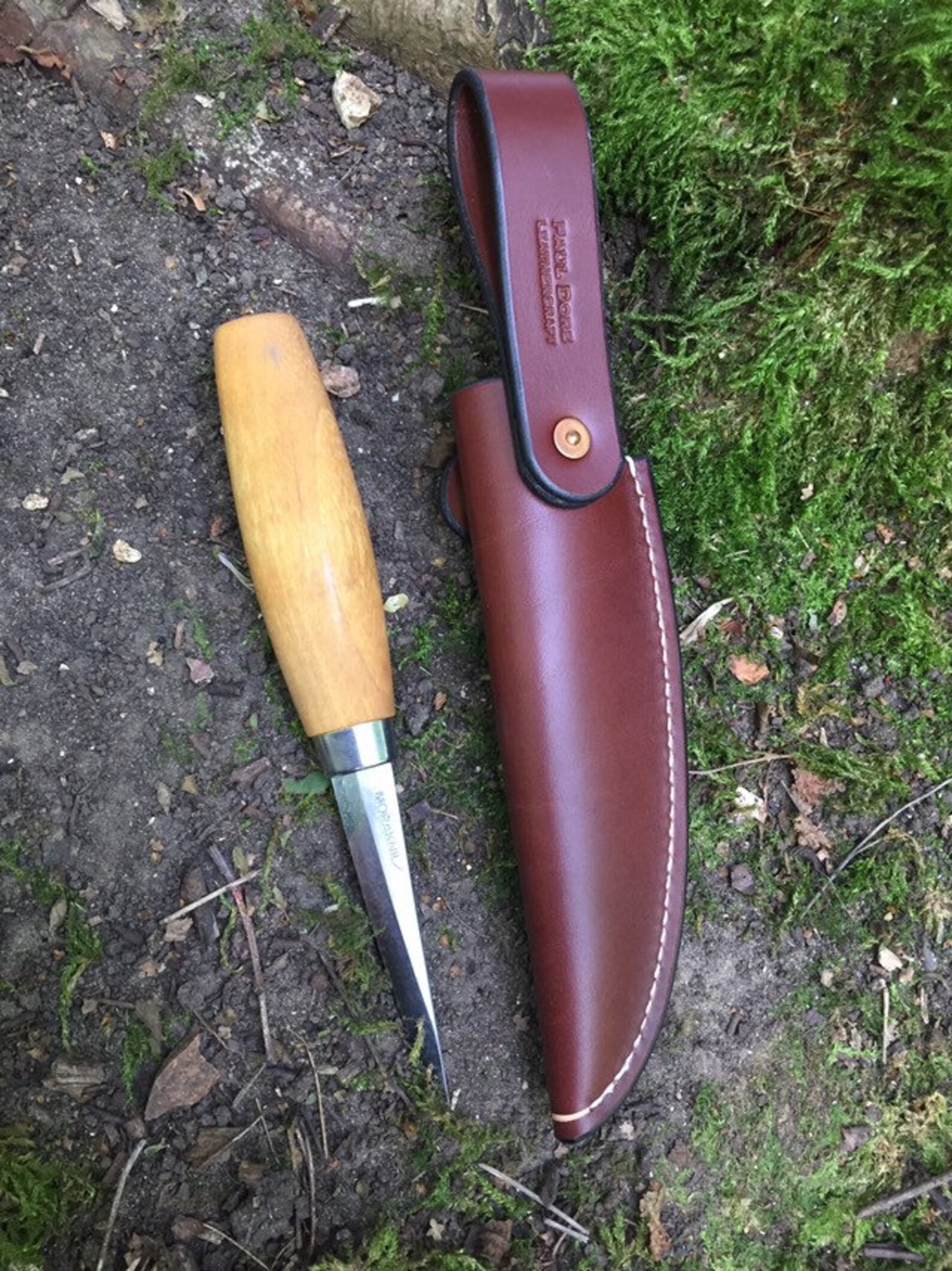 Mora 106 Sloyd Woodcarving knife sheath with belt loop | Etsy