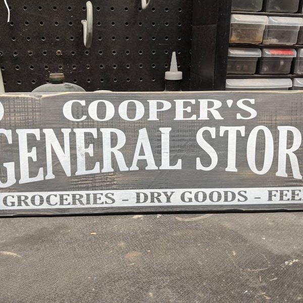 General Store Sign - Etsy