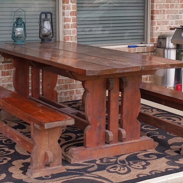 Outdoor Table Plans - Etsy