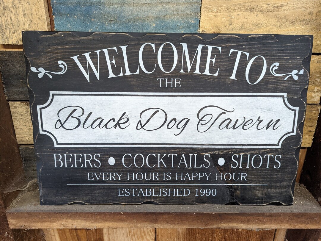 Custom Bar Signs, Rustic Wood Sign, Customizable Signs, Rmbrustic ...