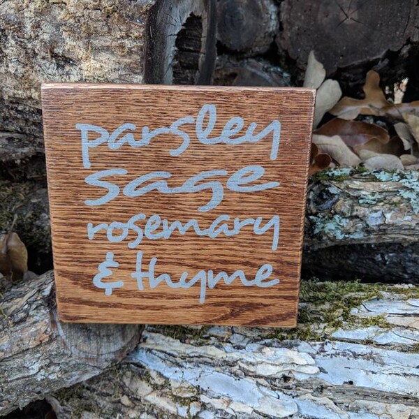 Thyme Sign - Etsy