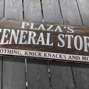 Vintage Wood General Store Sign, Customizable General Store Sign - Etsy