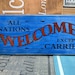 Vintage Bar Sign, 'all Nations Welcome Except Carrie' - Etsy