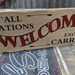 Vintage Bar Sign, 'all Nations Welcome Except Carrie' - Etsy