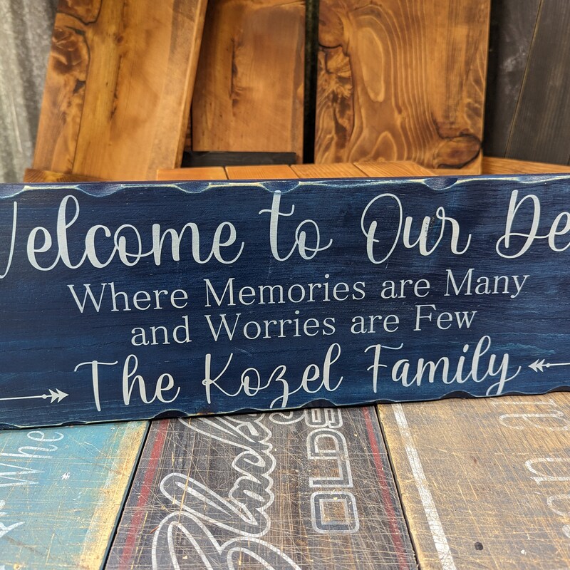 Deck Sign - Etsy