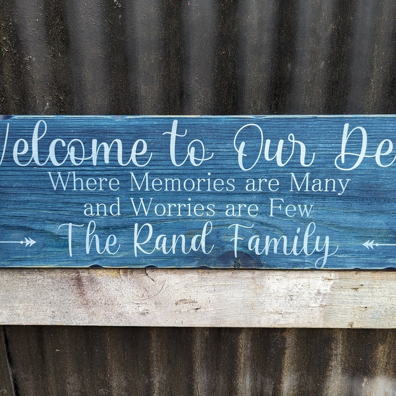 Deck Sign - Etsy
