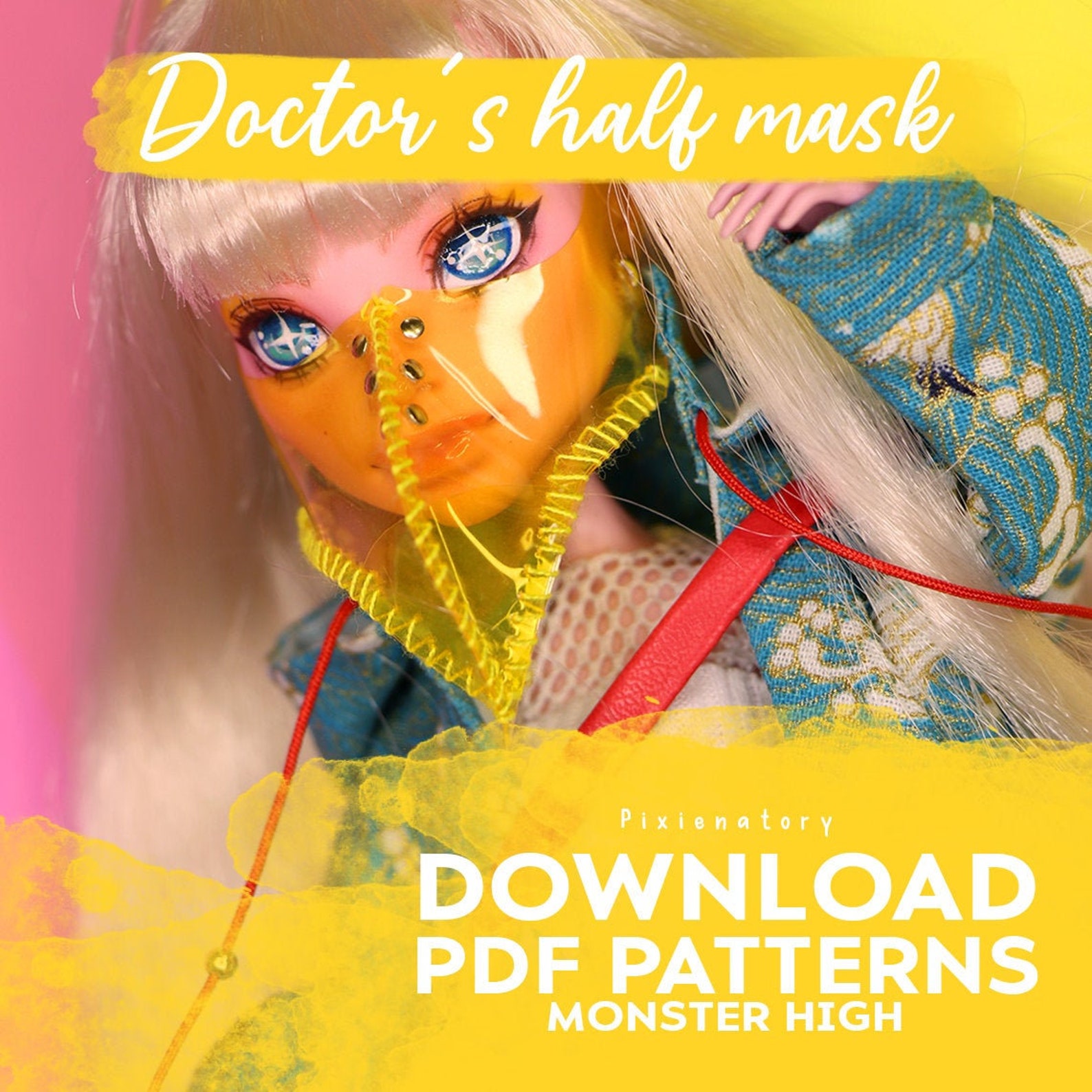DIGITAL Download Pattern & Instructions Monster High Ever - Etsy