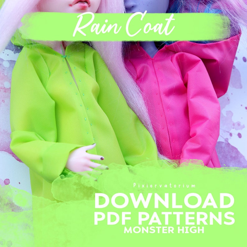 DIGITAL Download Pattern & Instructions Monster High Ever | Etsy