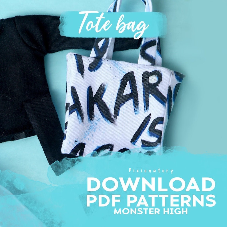 DIGITAL Download Pattern & Instructions Monster High Ever | Etsy