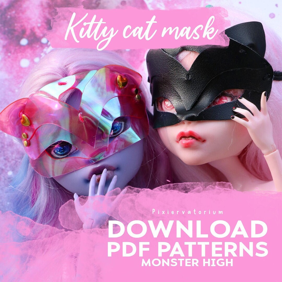 DIGITAL Download Pattern & Instructions | Monster Ever After 1/6 Doll ...