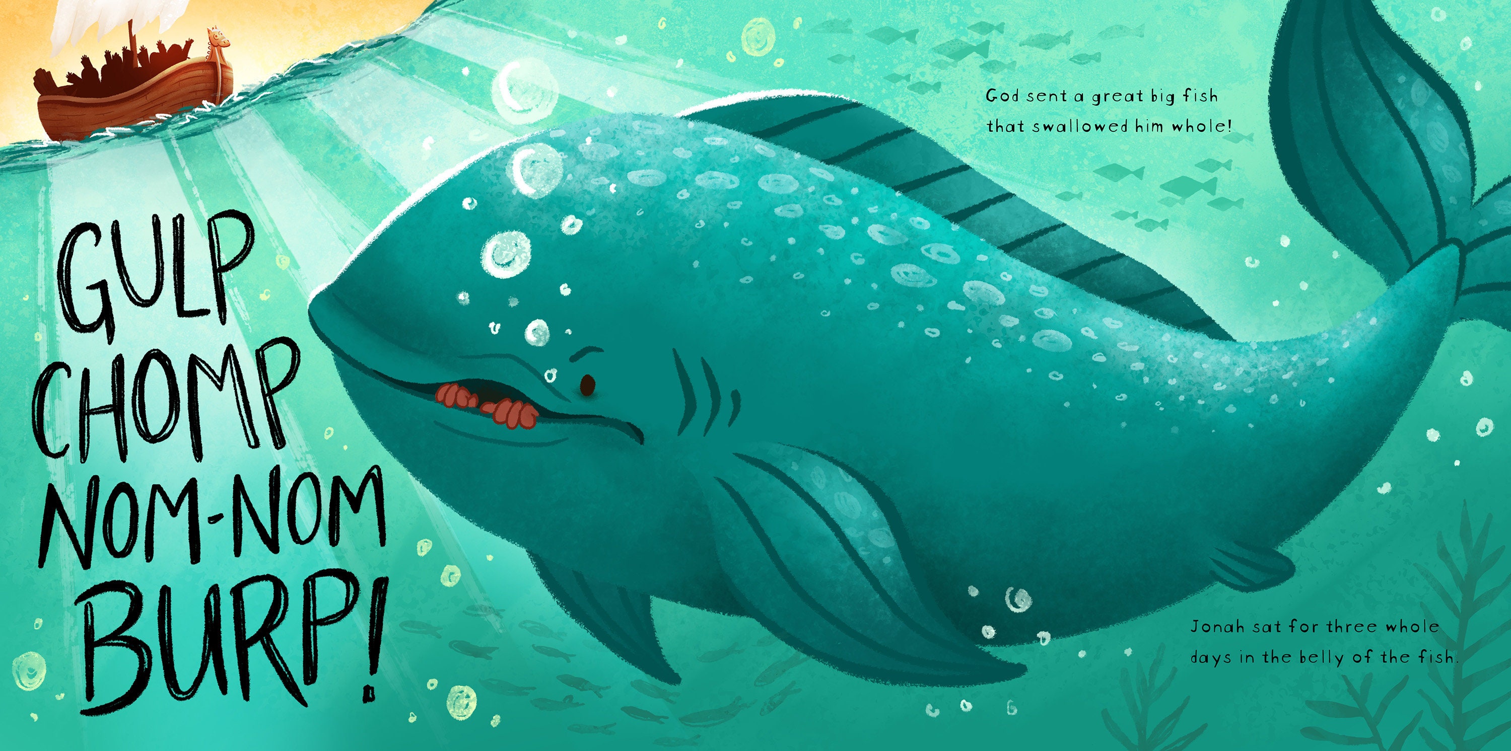 Children's Book - Jonah and the Very Big Fish - Tim Thorborough and ...