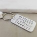 binary code key chain keyring love in binary geek present nerd | Etsy