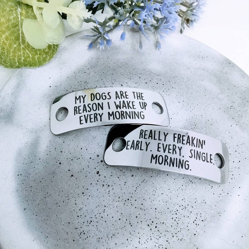 Personalized Trainer Tags Shoe Lace Tags Gift for Runners - Etsy UK