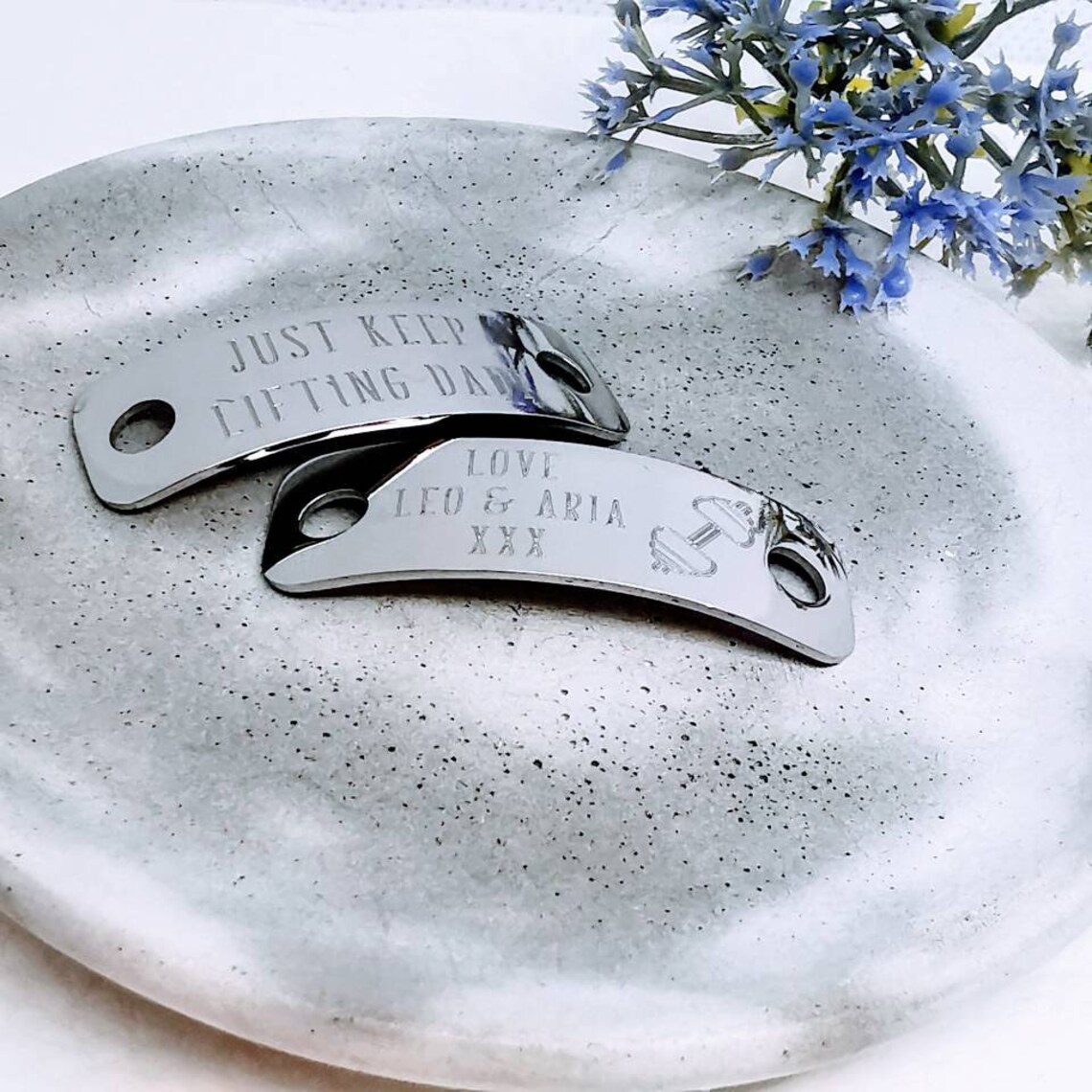 Personalized Trainer Tags Shoe Lace Tags Gift For Runners | Etsy