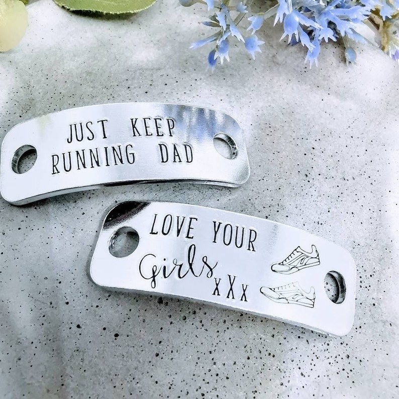 Personalized Trainer Tags Shoe Lace Tags Gift For Runners | Etsy
