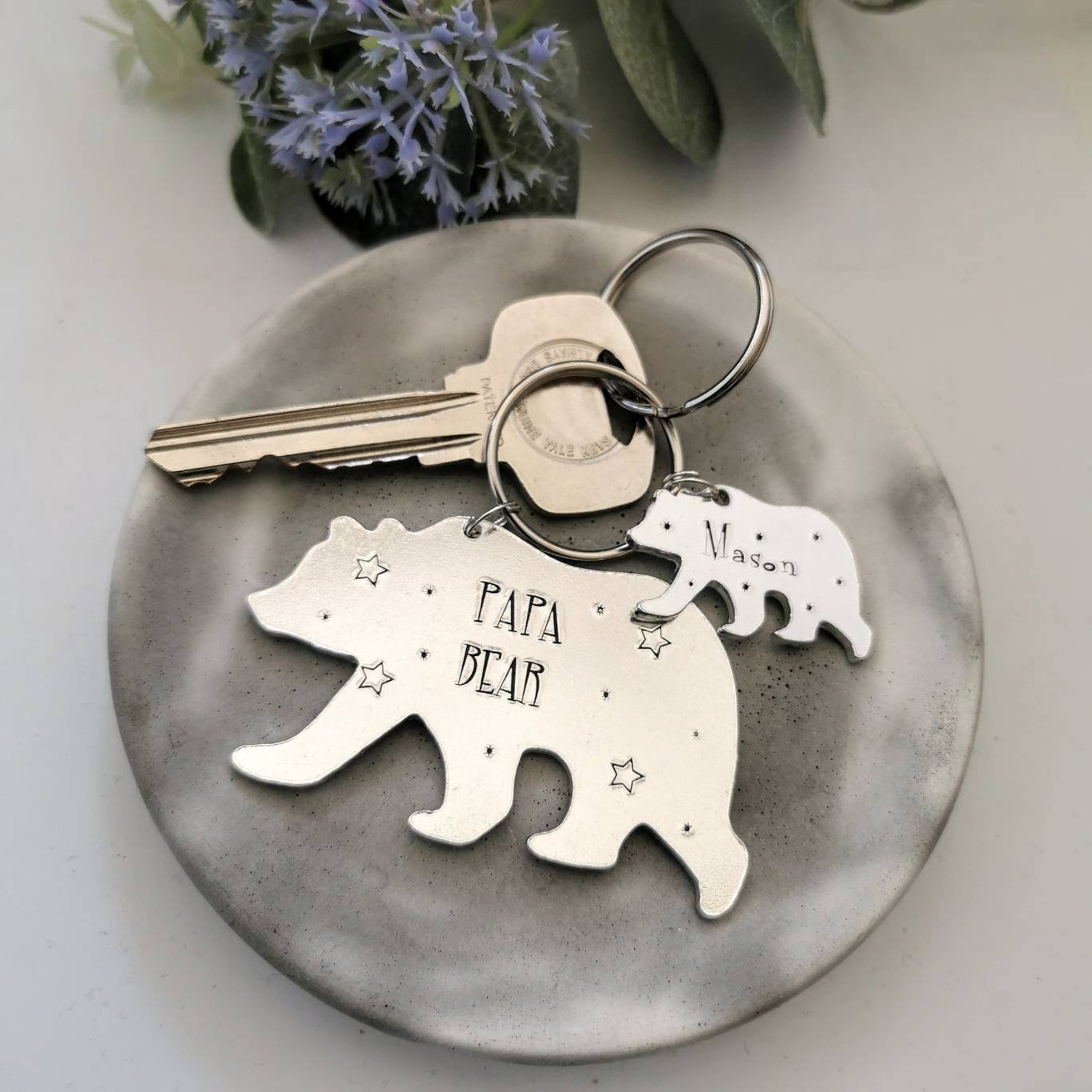 Mummy Bear Keyring Family Bear Keyring This Nana Belongs to | Etsy