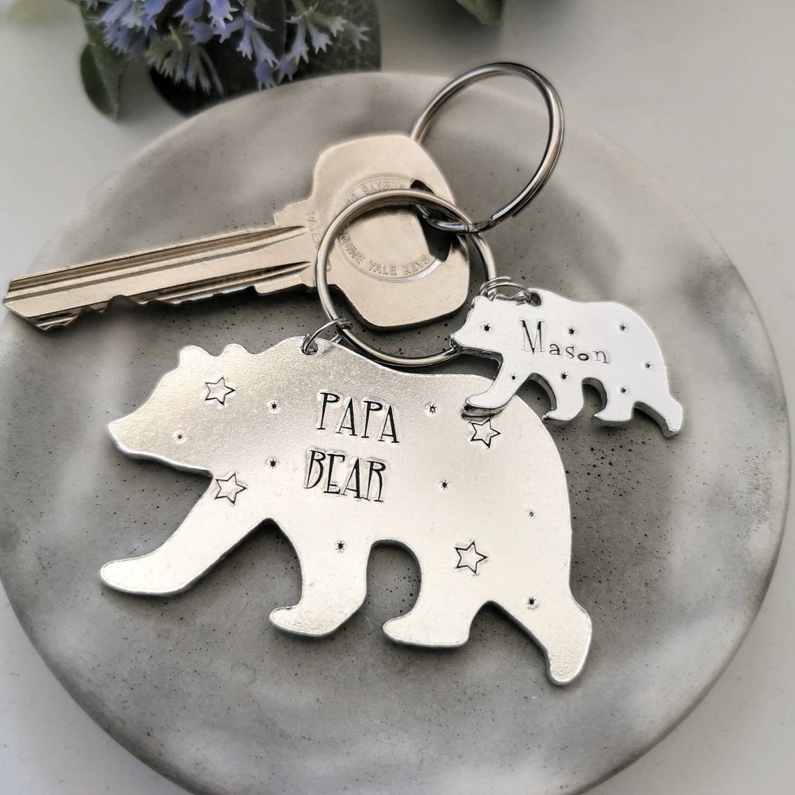 Mummy Bear Keyring Family Bear Keyring This Nana Belongs to | Etsy