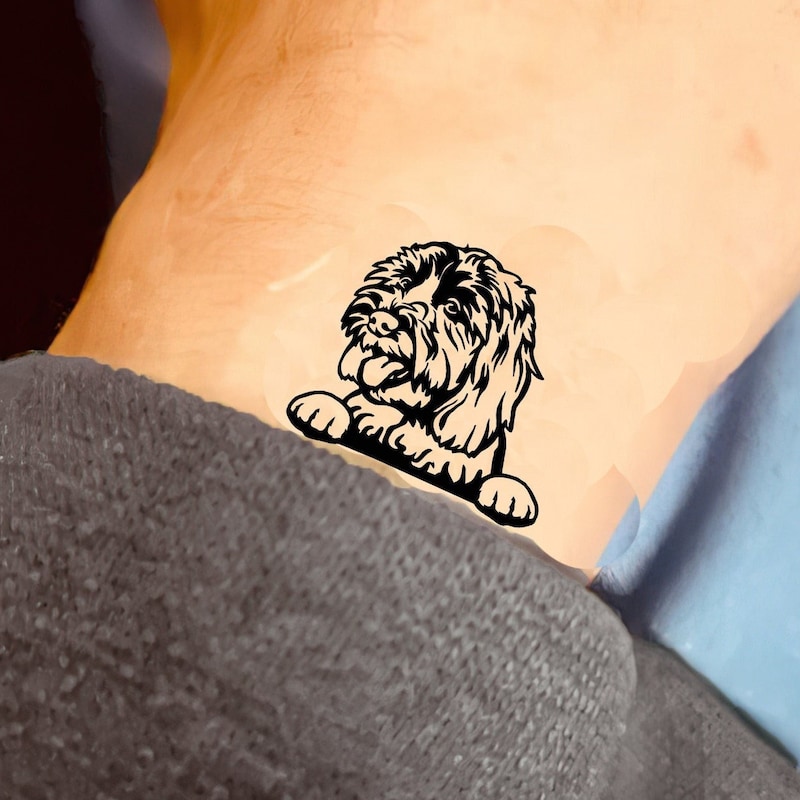 Cockapoo Tattoo - Etsy UK
