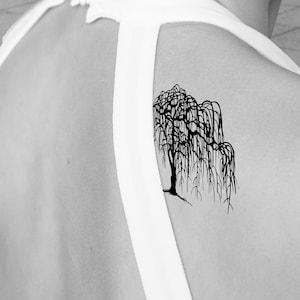 simple willow tree tattoos