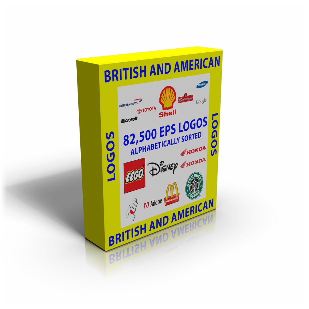 DIGITAL DOWNLOAD 82,500 EPS Vector Logo Collection of International ...