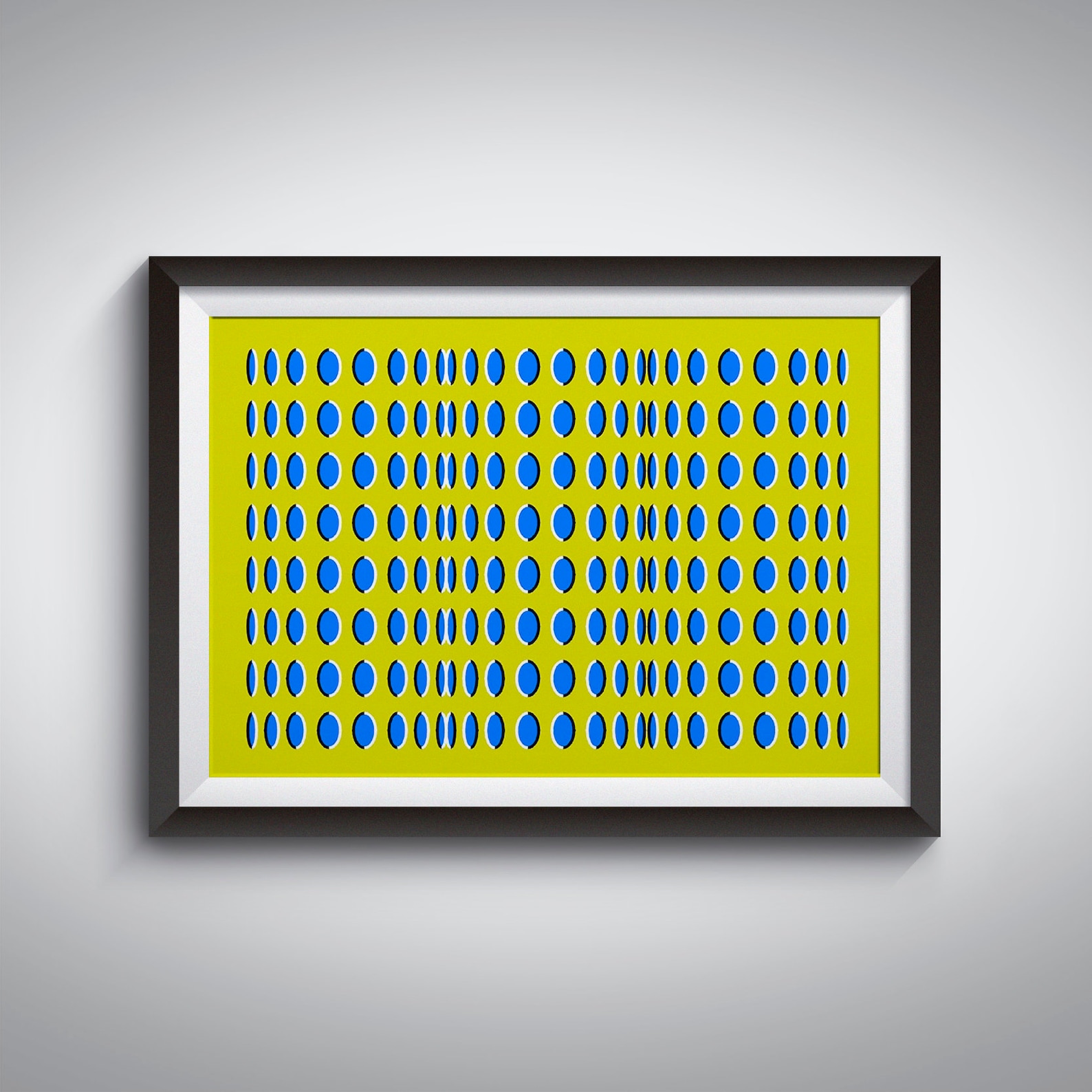Printable Optical Illusion Rolling Rolers Poster Print,scandinavian ...