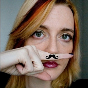 Temporary Tattoo Fingerstache Finger Moustache Set of 21 for Parties ...