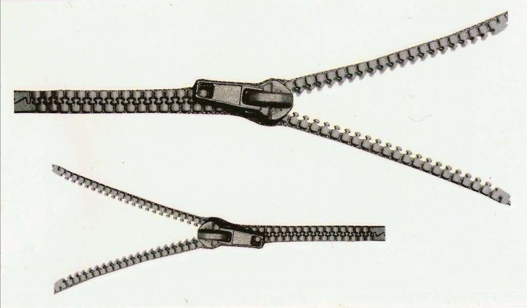 Zipper Zip Scar Cover Temporary Fake Tattoo Bold Body Art Transfer ...