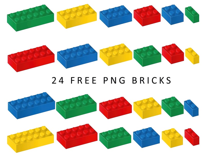 3D Building Blocks Alphabet PNG Font Kids Alphabet Clip Art | Etsy