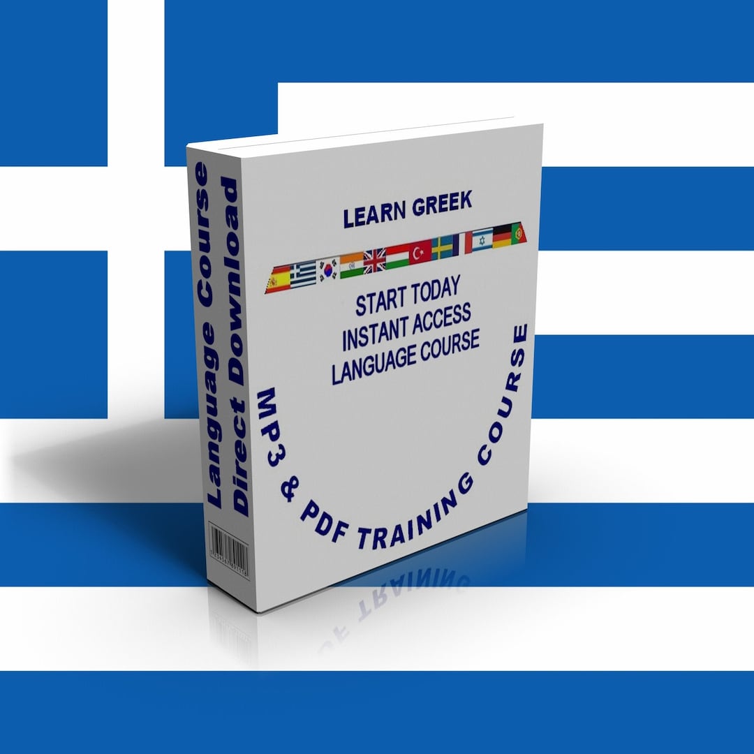 INSTANT DOWNLOAD Learn to Speak Greek Language Fluently Today Course ...